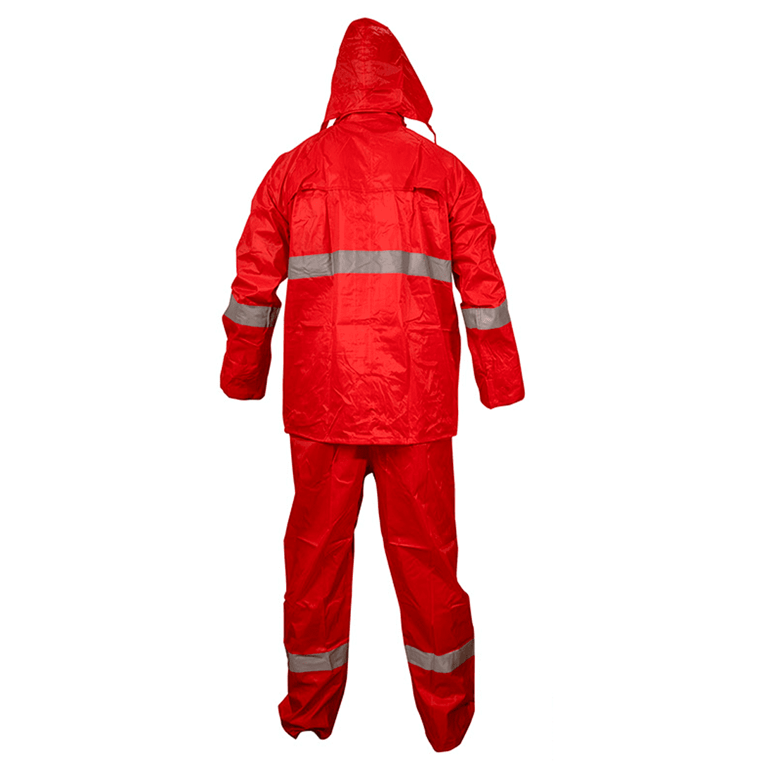 Impermeable Motociclista Con Reflejante V/Colores – Señor Seguridad