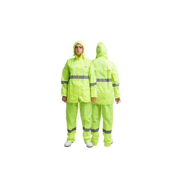 Impermeable Motociclista Con Reflejante V/Colores | Señor Seguridad