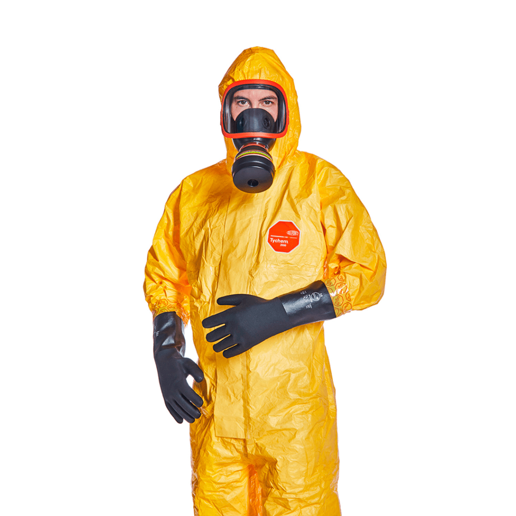 Overol Desechable Dupont Contra Ácidos Amarillo | Señor Seguridad