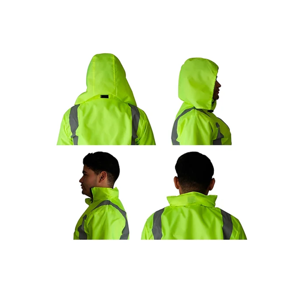 Chamarra Polar Alta Visibilidad Con Reflejante – Señor Seguridad