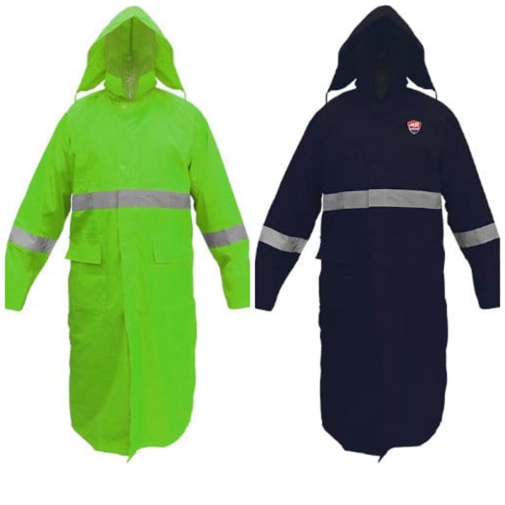 GABARDINA IMPERMEABLE CON REFLEJANTES ALTA VISIBILIDAD | Señor Seguridad